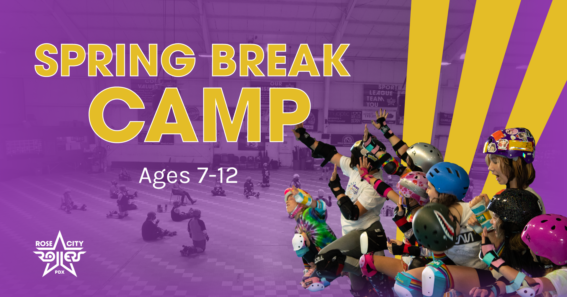 Rose City Rollers // Junior Derby Spring Break Camp 2023!